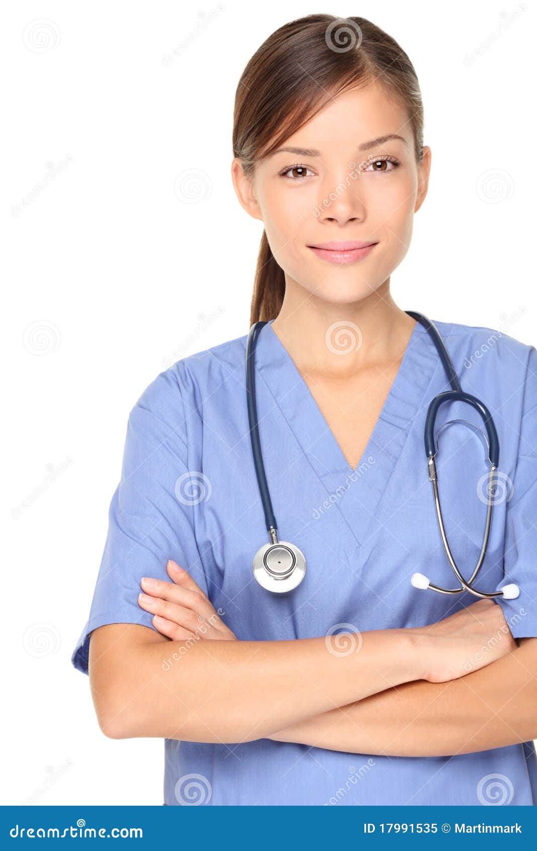 Gente Medica: Infermiera Della Donna Immagine Stock - Immagine di ...