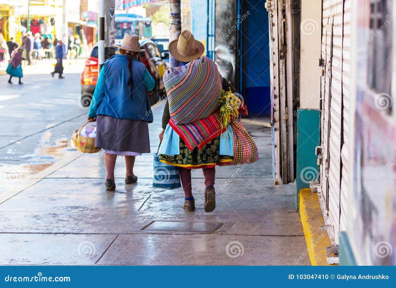 Gente peruana imagen editorial. Imagen de sombrero, gente - 103047410