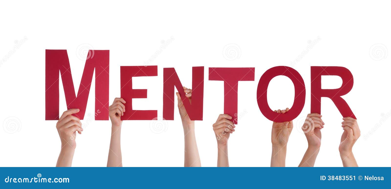 Gente Que Detiene Al Mentor Imagen de archivo - Imagen de mentores ...