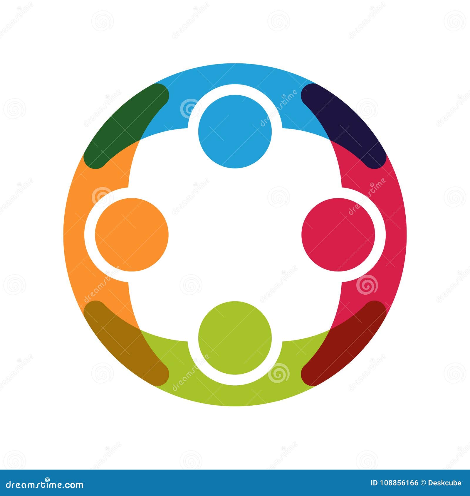 Gente Unida En Brazos Ilustración Del Vector Ilustración del Vector ...