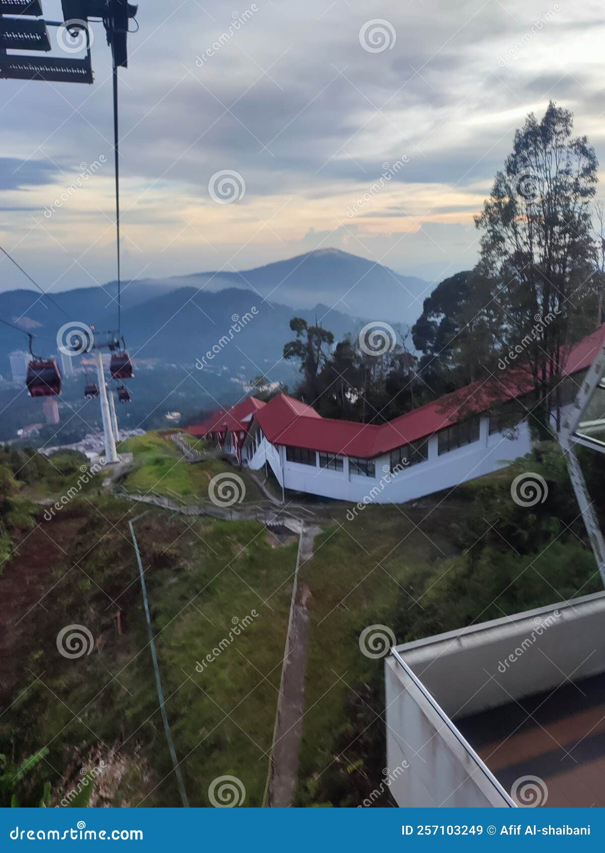 Genting Highlands Cable Car Stock Image - Image of alps, vacation ...