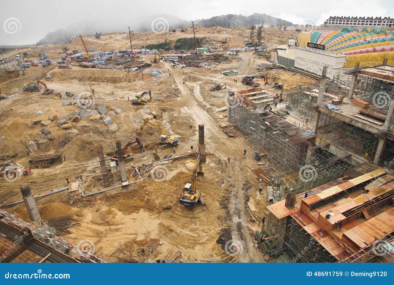 Resorts World Genting Expansion Editorial Stock Image - Image of ...