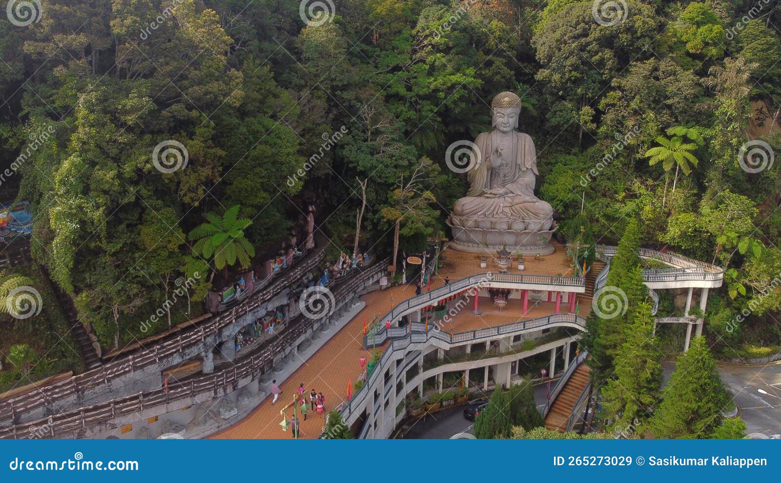 Genting Highlands Malaysia Temple Stock Image - Image of tower ...