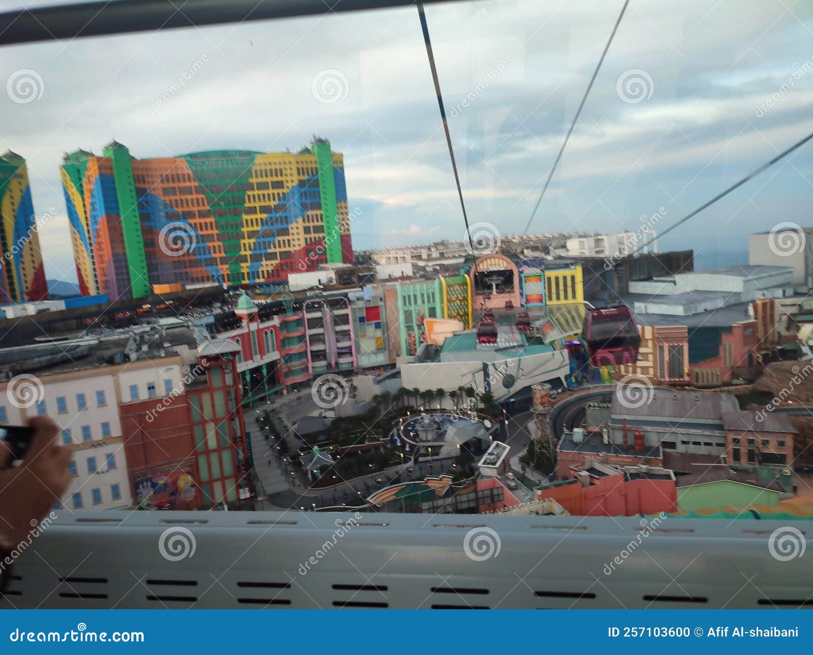 Sunset Of Genting Highland With Telecom Tower Royalty-Free Stock ...