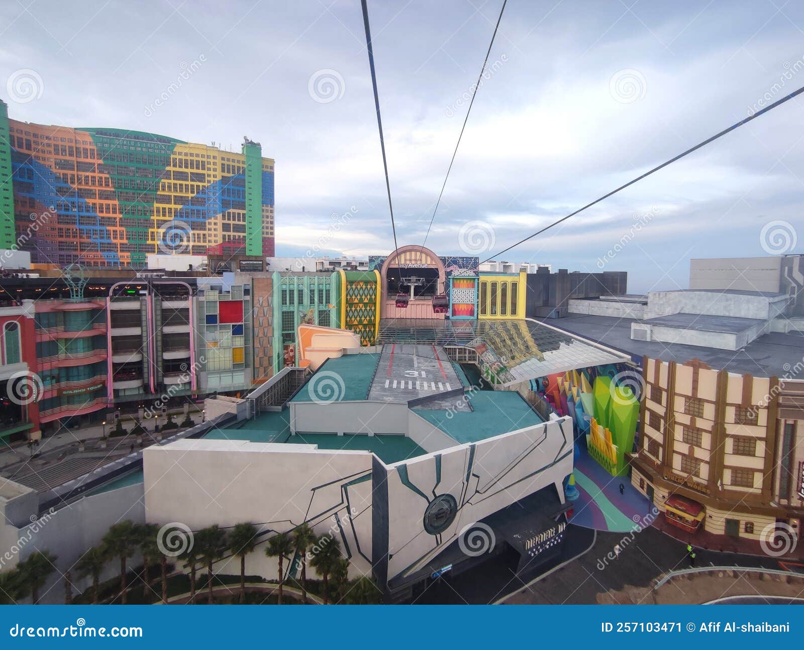 Genting Highlands Sunset Time Stock Image - Image of tourism, time ...