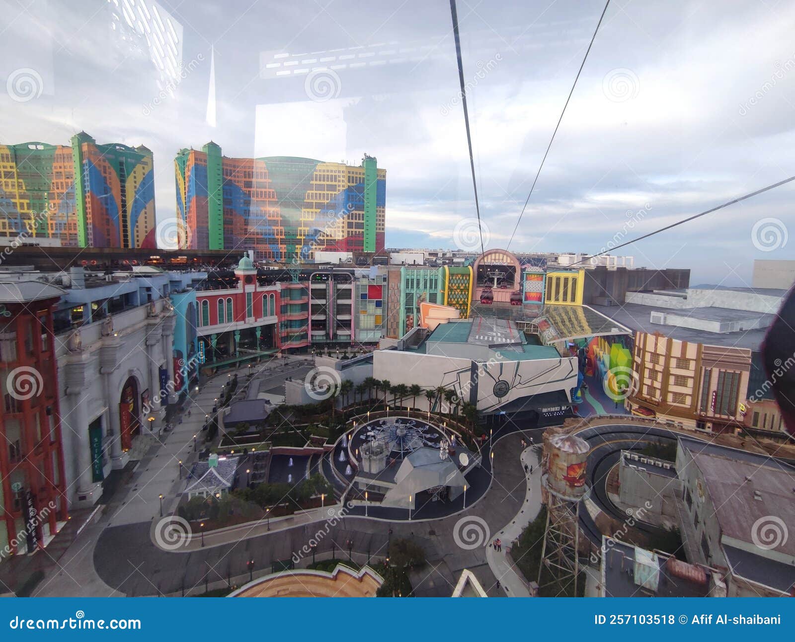 Sunset Of Genting Highland With Telecom Tower Royalty-Free Stock ...