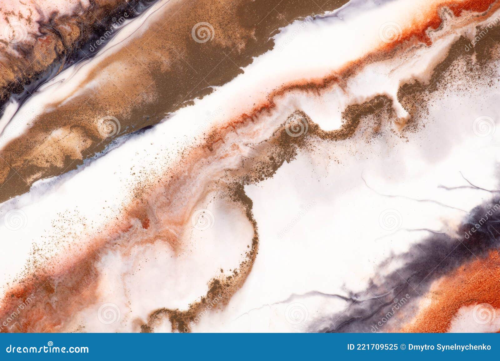 Gentle Abstract Painting Background, Artwork for Design. Stock Image ...