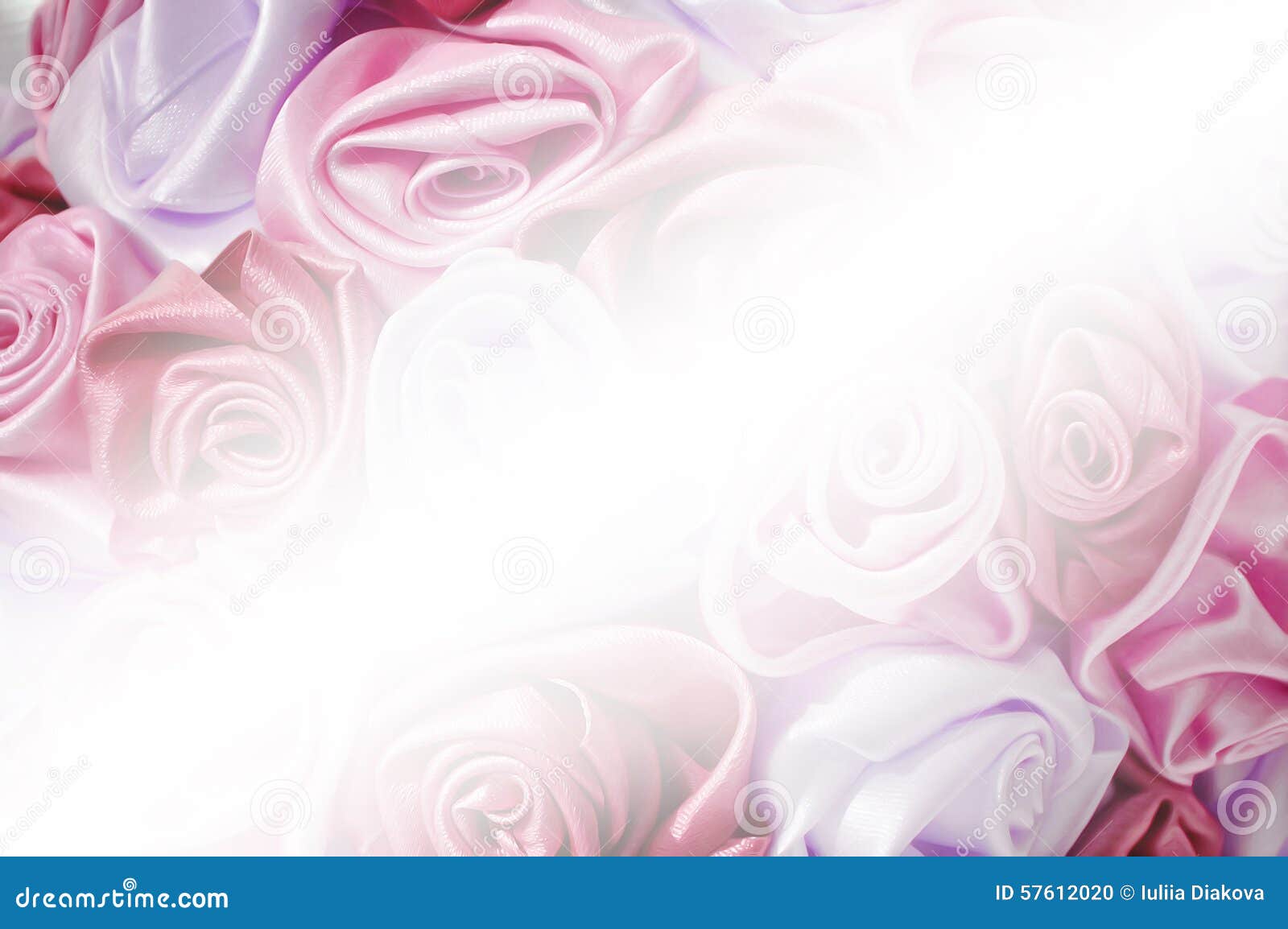 Gentle Background from Pink Buds, One of a Large Set of Floral ...