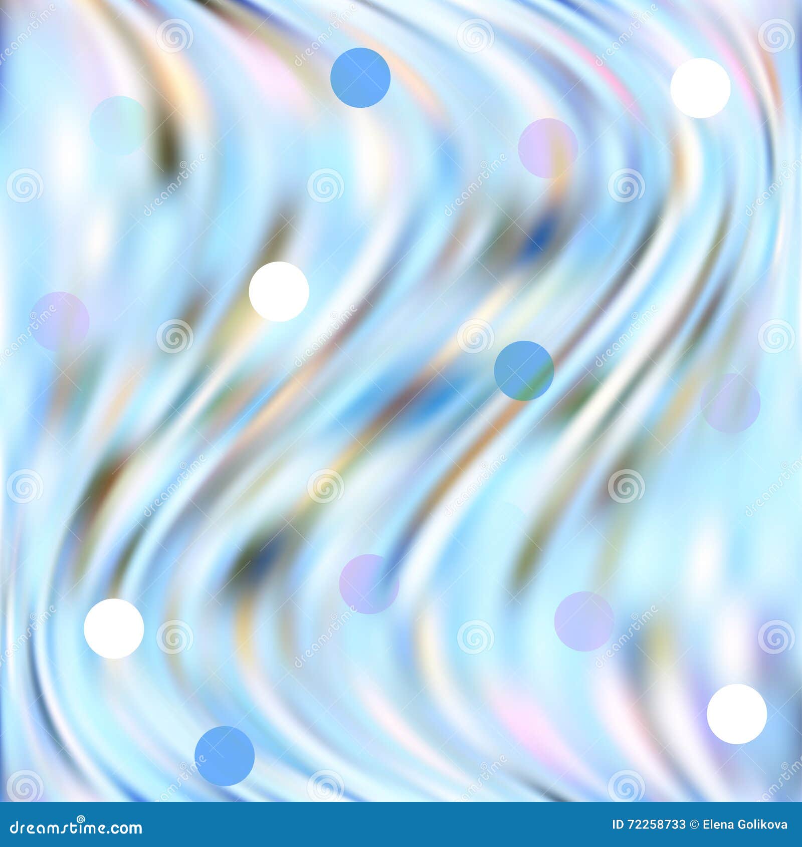 Gentle Blue Blurred Background Stock Vector - Illustration of ...