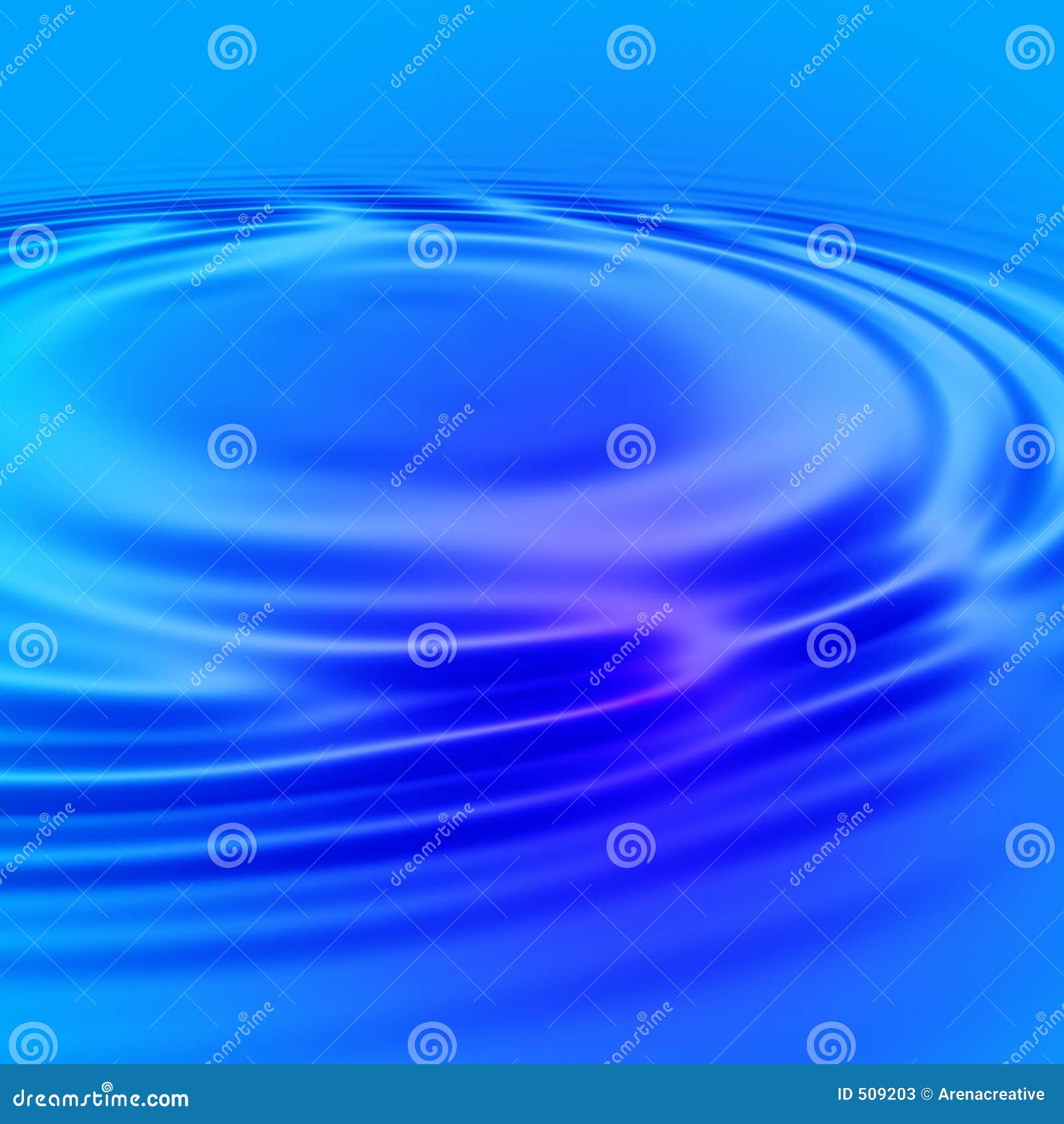 Gentle blue water ripple stock illustration. Illustration of meditation ...
