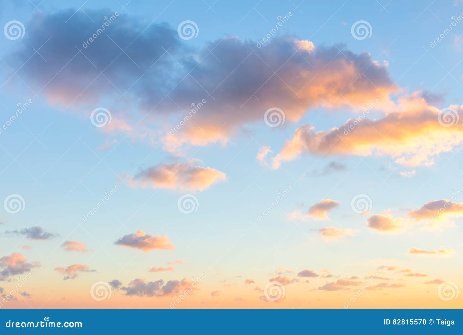 Sky With Light Clouds. Cloudy Border, Round Frame, Template. Religion ...