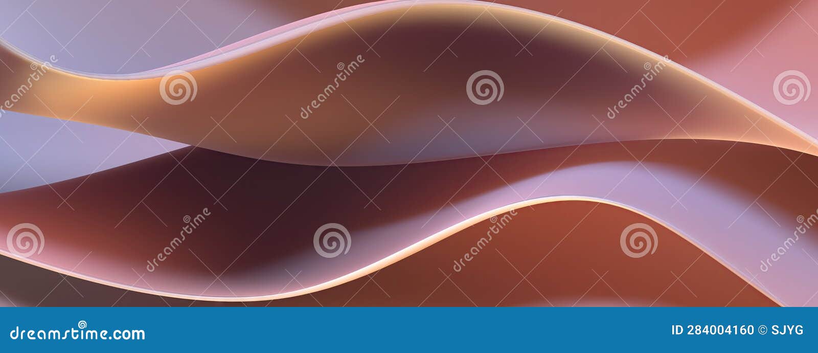 Gentle and Graceful Bezier Creates Fluid Objects Teal and Orange ...