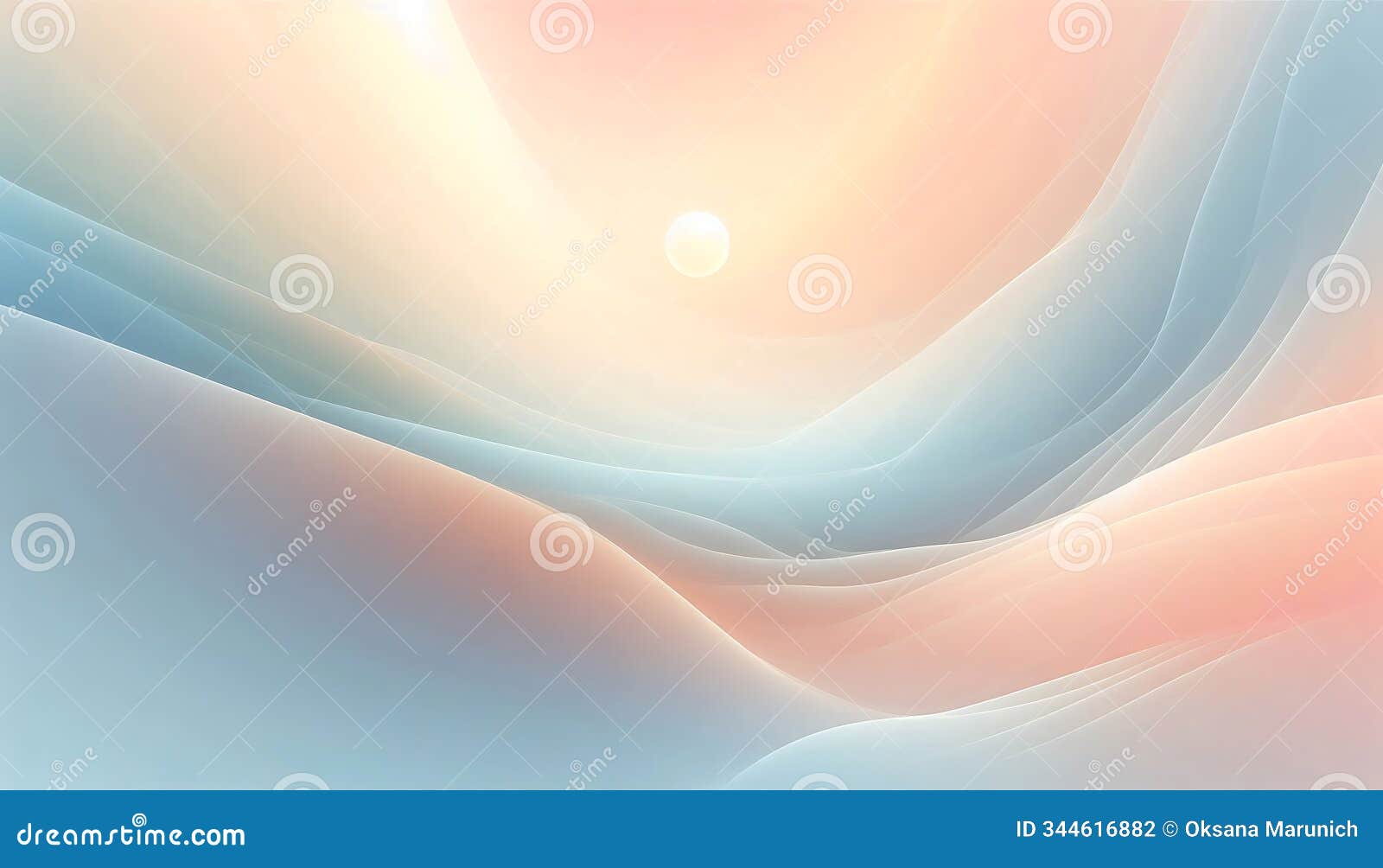 Gentle Gradient Background in Soft Pastel Colors, Creating Smooth ...