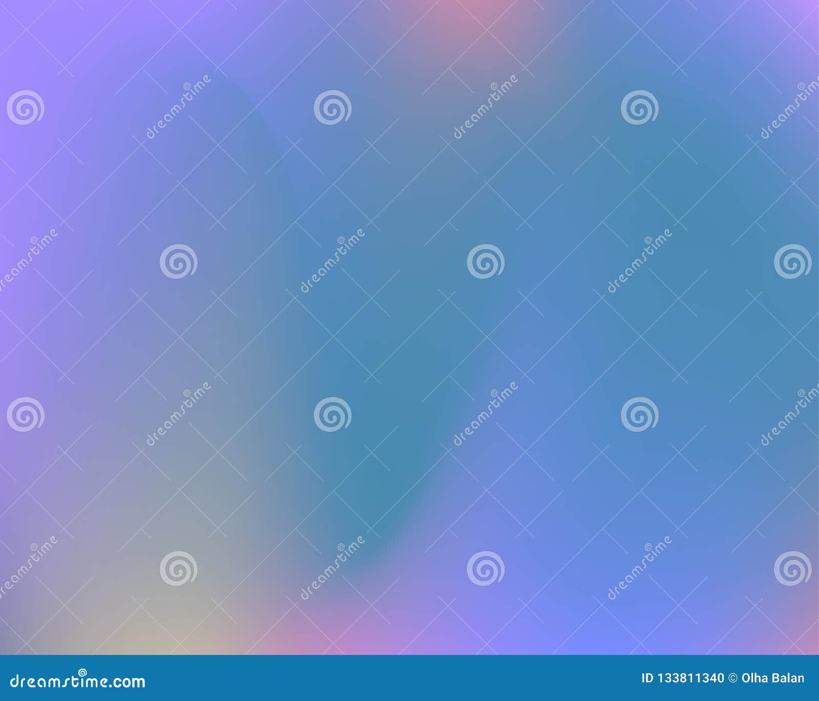 Lilac and Blue Wavy Gradient Background Stock Vector - Illustration of ...