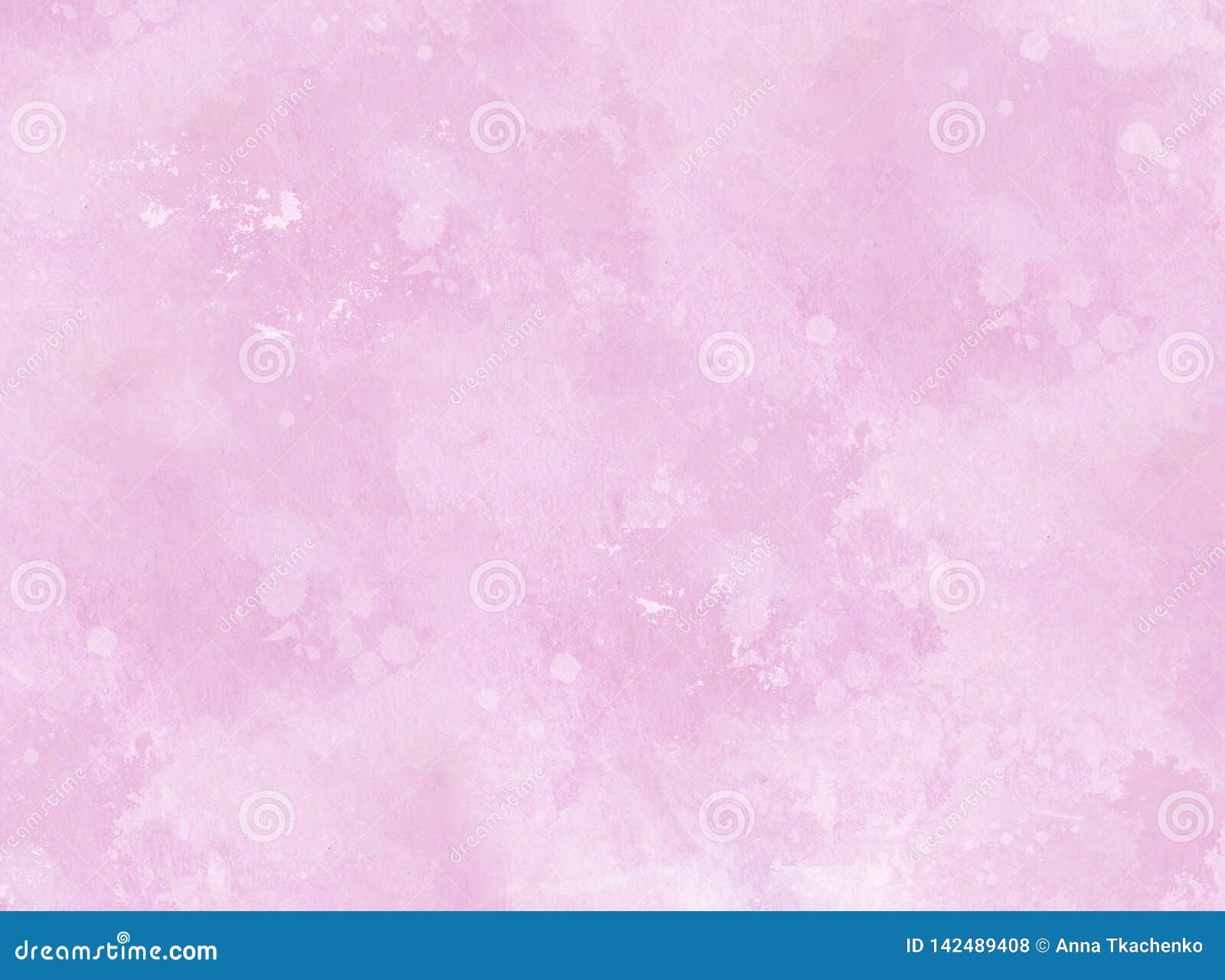 Gentle Pink Abstract Watercolor Background Stock Illustration ...