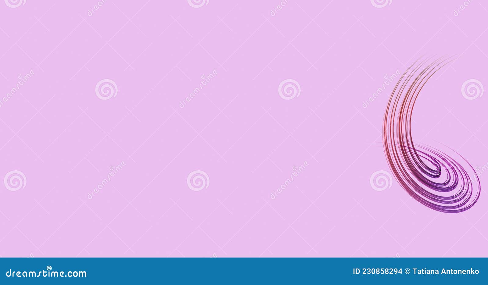 Gentle Pink Background with Smooth Lines, Abstract Background. Stock ...