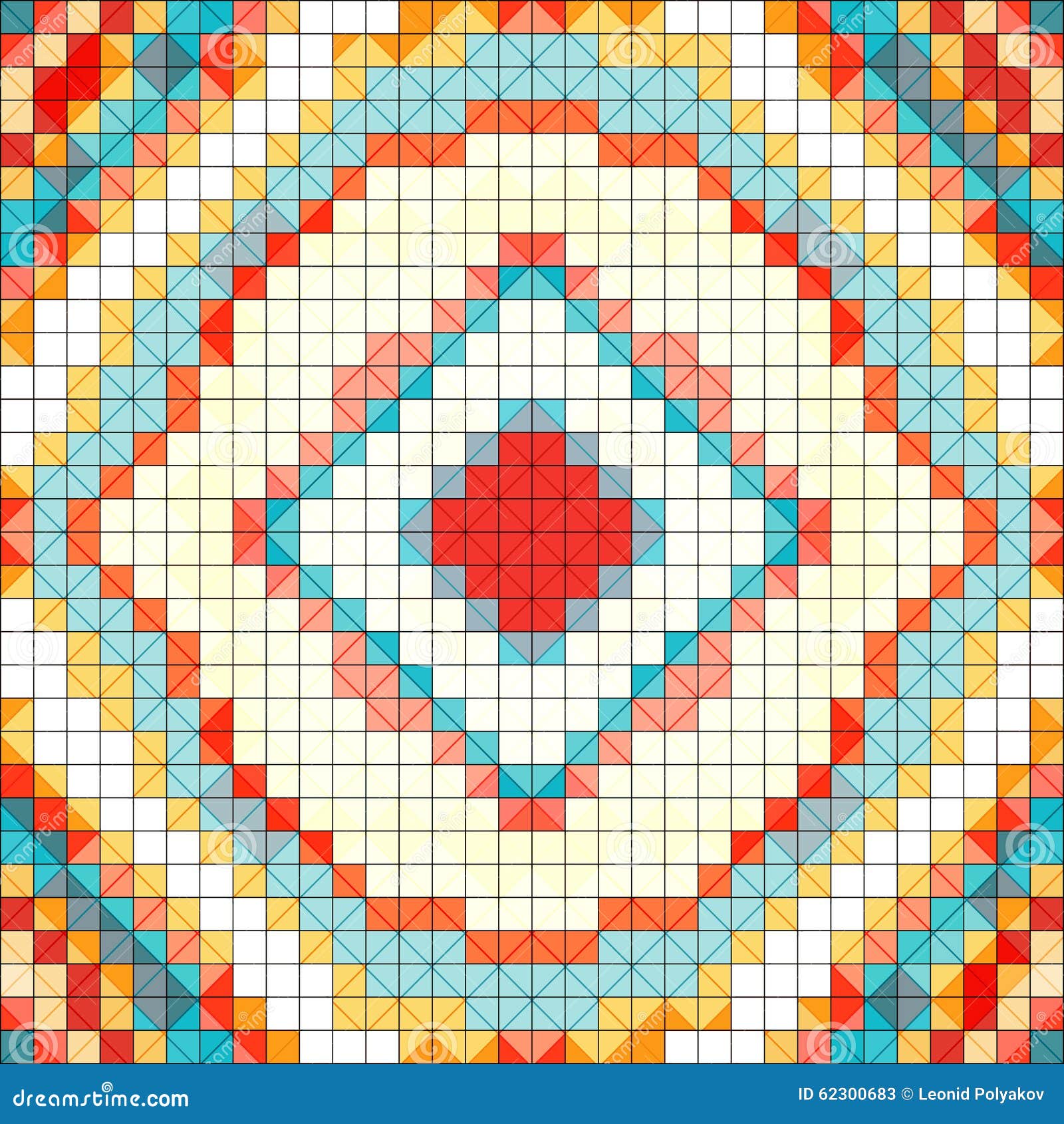 Gentle Pixel Color Background Vector Illustration Stock Vector ...