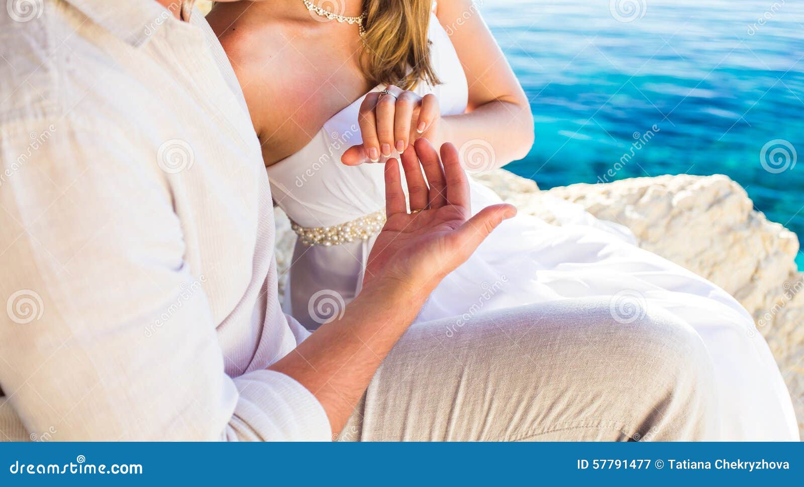 Gentle Touch of Hands Couple in Love Stock Image - Image of closeup ...