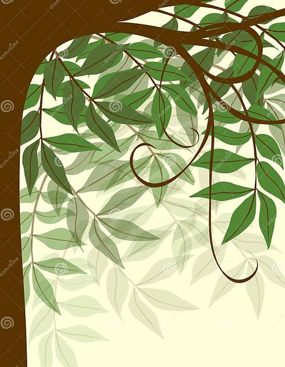 Gentle Tree Background stock illustration. Illustration of brown - 9996143