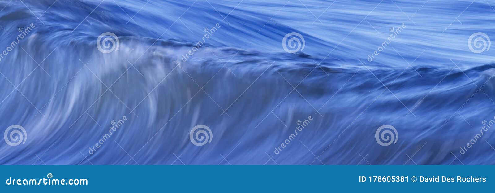 Gentle Wave Banner stock image. Image of soft, pano - 178605381