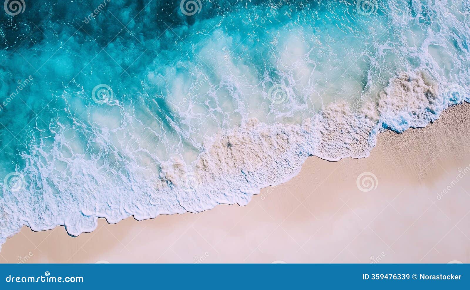 Gentle Wave Pattern on White Sand, Honoring Ocean Day. Stock Image ...