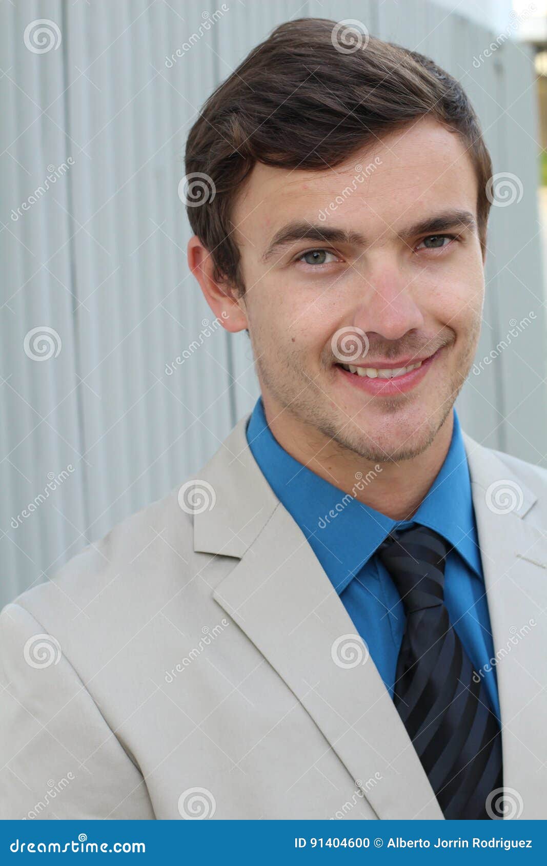 Gentleman in Classic Outfit Smiling Stock Photo - Image of happiness ...
