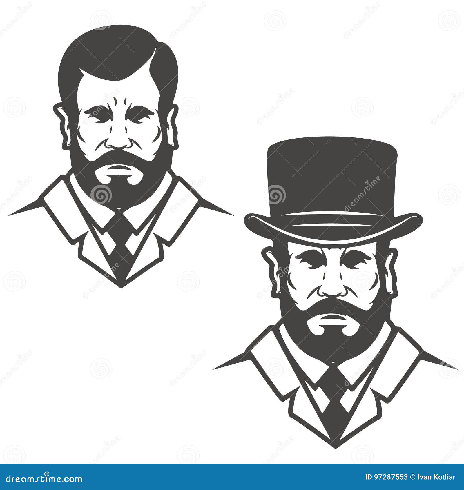 Dandy Logo Vector Illustration | CartoonDealer.com #52016348