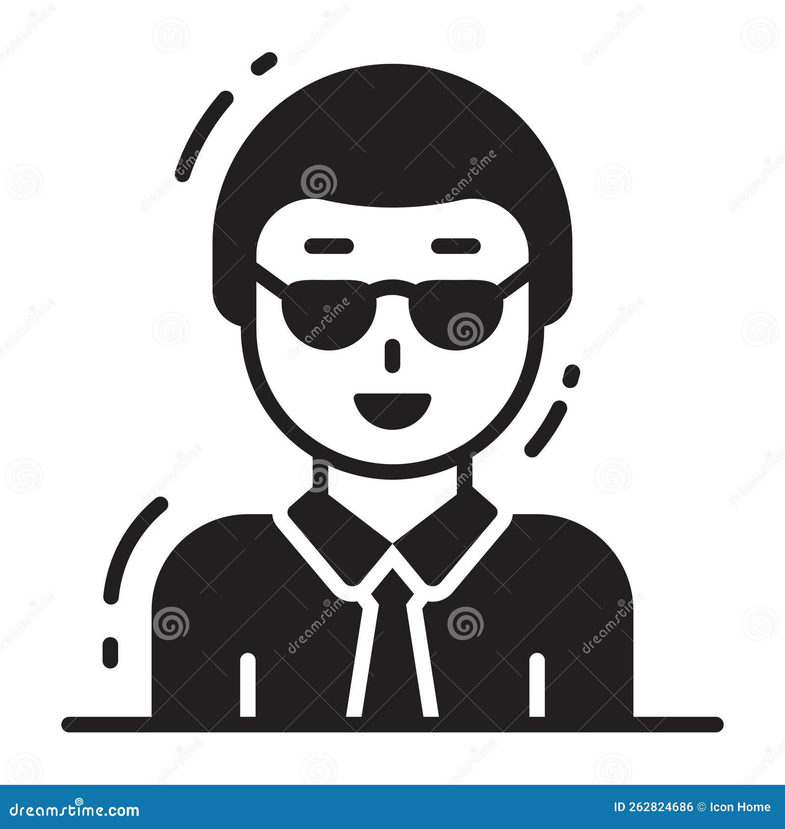 Gentleman Icon, Single Avatar Vector Illustration Stock Vector ...