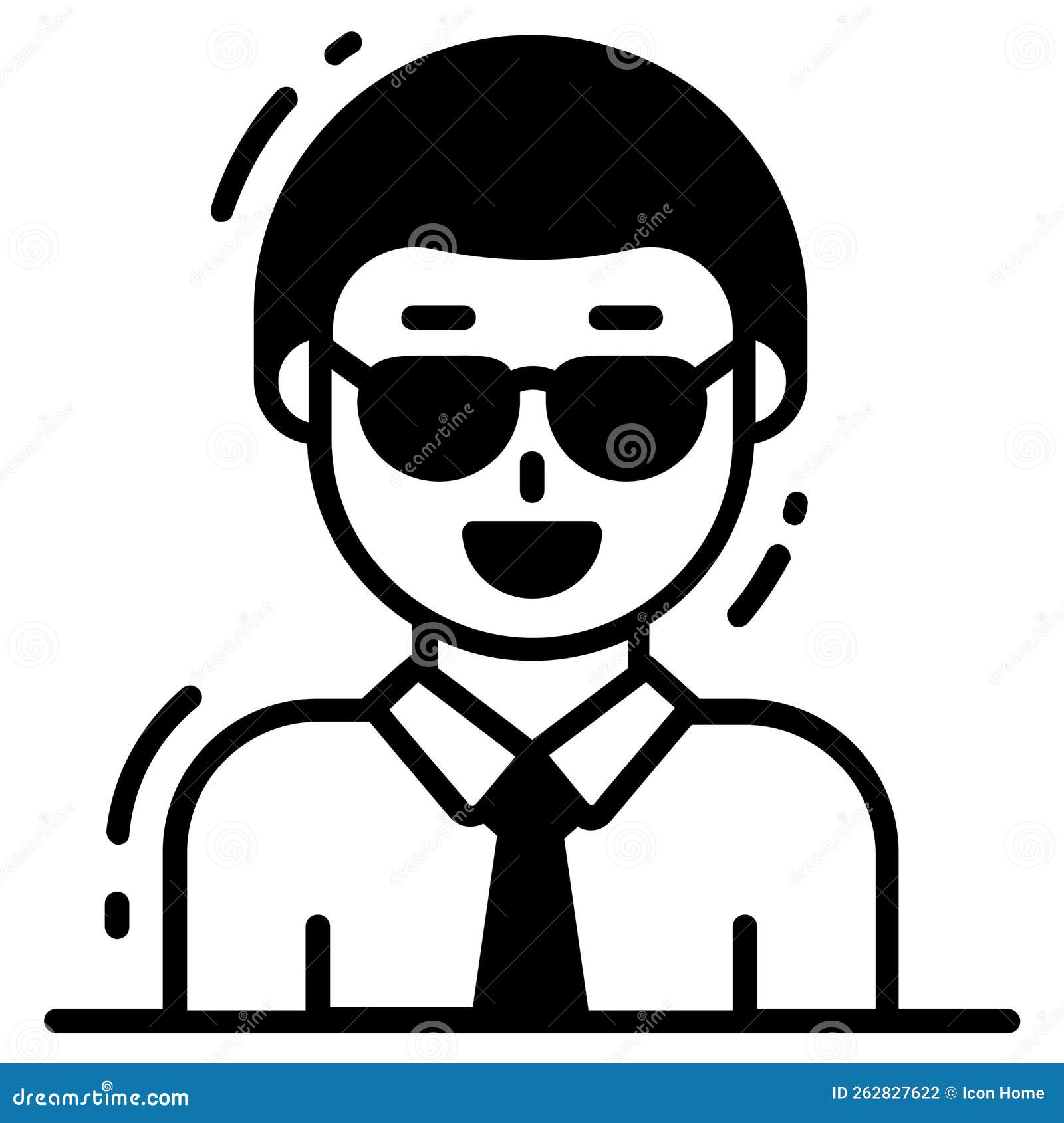 Gentleman Icon, Single Avatar Vector Illustration Stock Vector ...