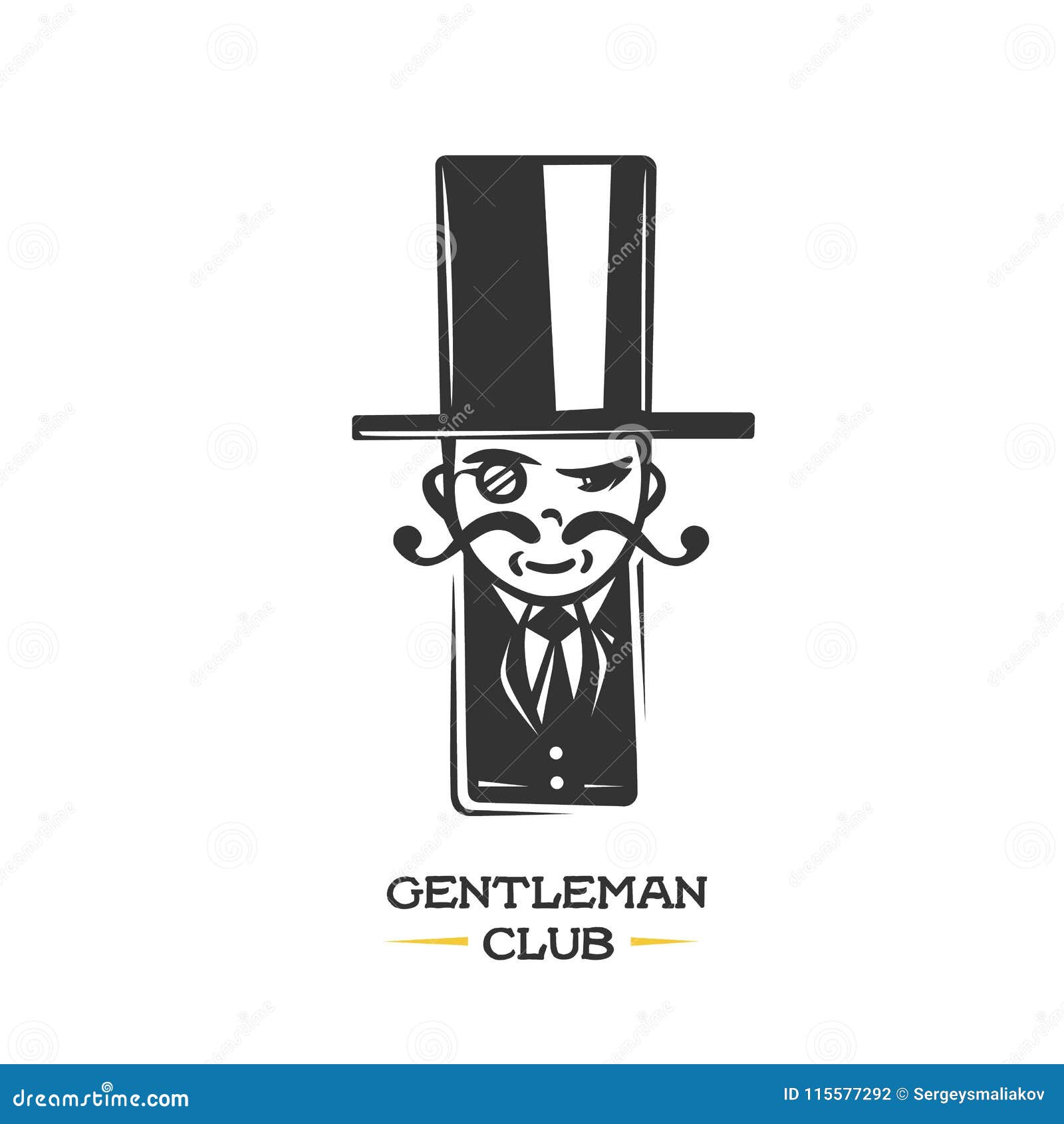 Gentleman Logo Vector Illustration | CartoonDealer.com #32470608 Gentleman Logo Vector Illustration | CartoonDealer.com #32470608