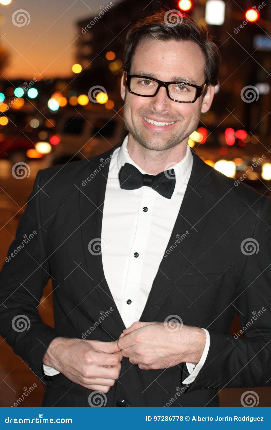 Gentleman with a Perfect White Smile Stock Photo - Image of caucasian ...
