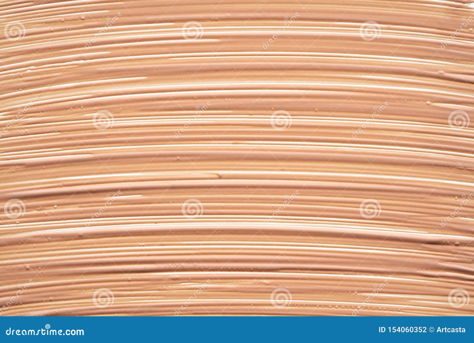 Gently Beige Strokes and Texture of Face Highlighter Stock Photo ...