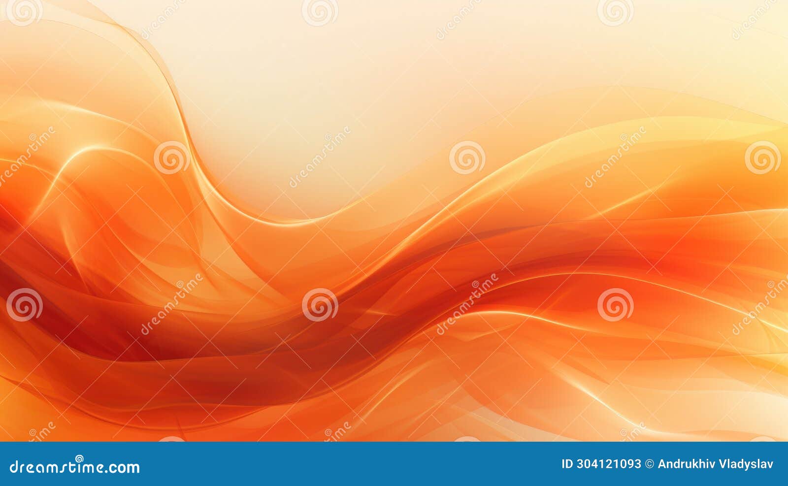 Gently Fire Wave Background, Abstract Illustration Stock Illustration ...