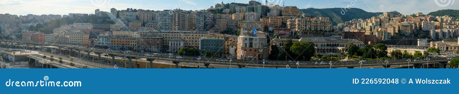 Genua Landscape in the Summer Stock Photo - Image of beautiful, euro ...