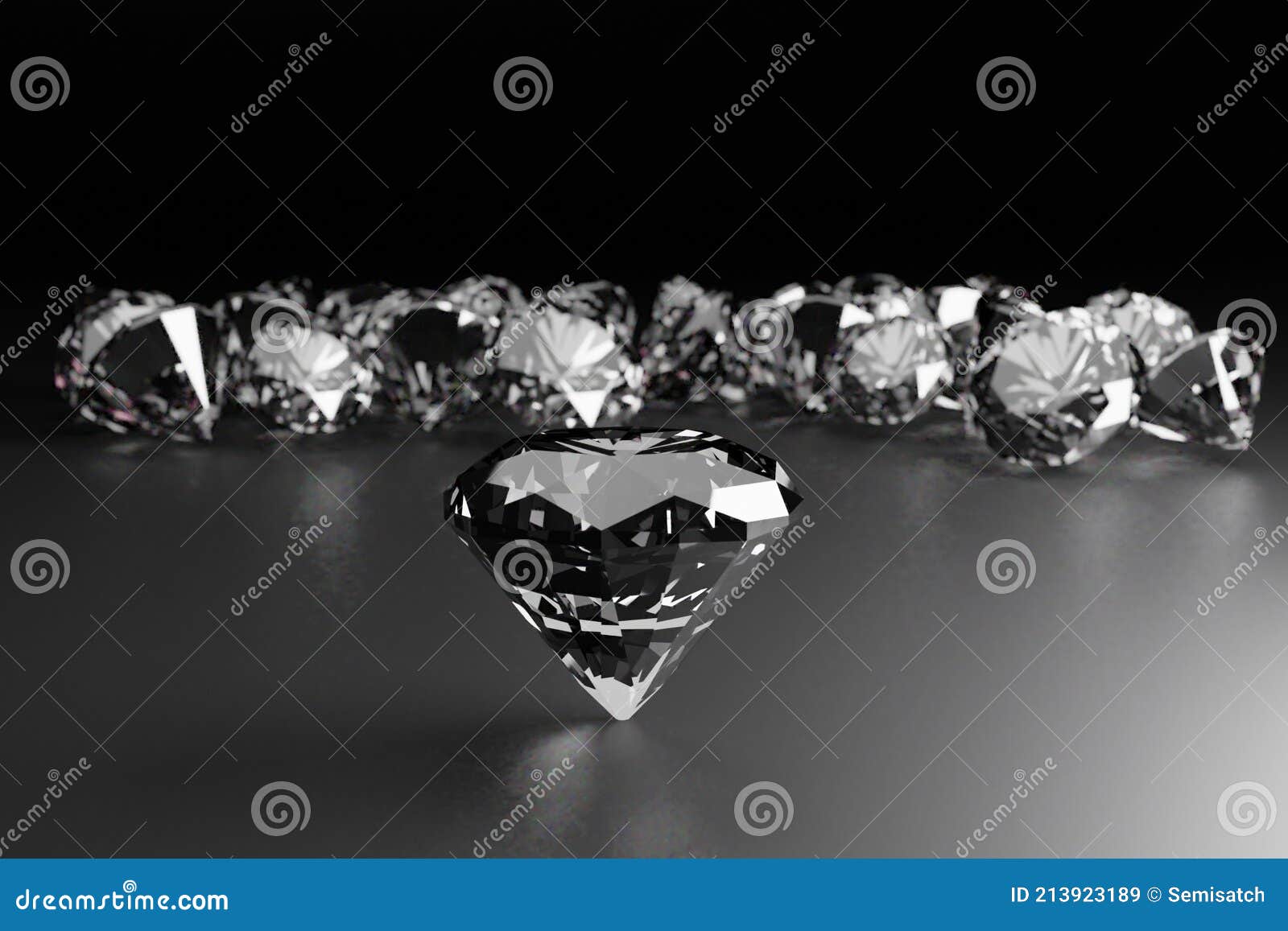 A Genuine Diamond, Cut And Clean. Rare And Expensive. DIamonds ...