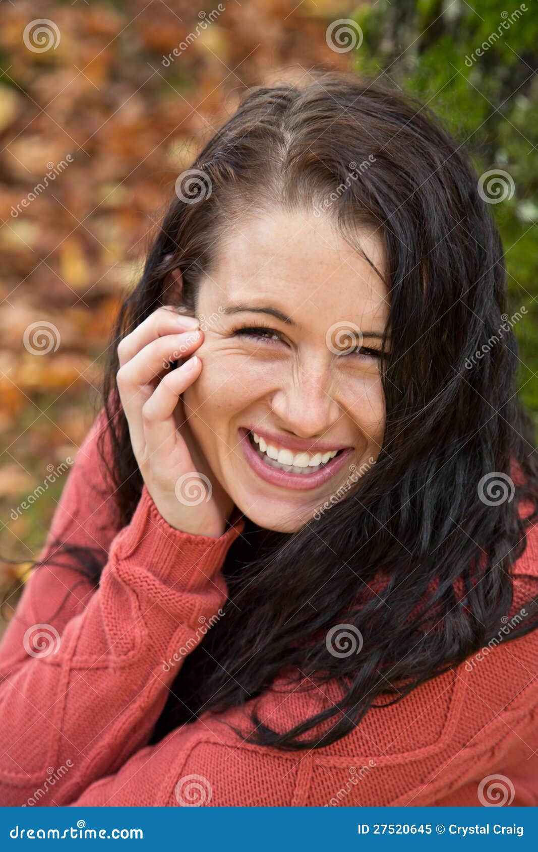Genuine Laughter stock image. Image of playful, nose - 27520645