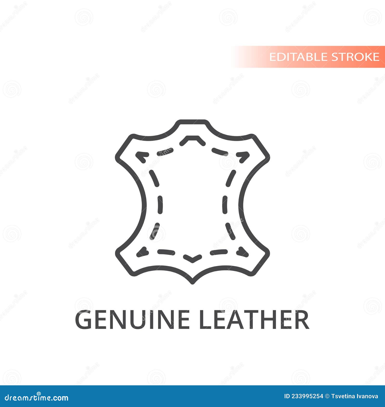 Genuine Leather Sign