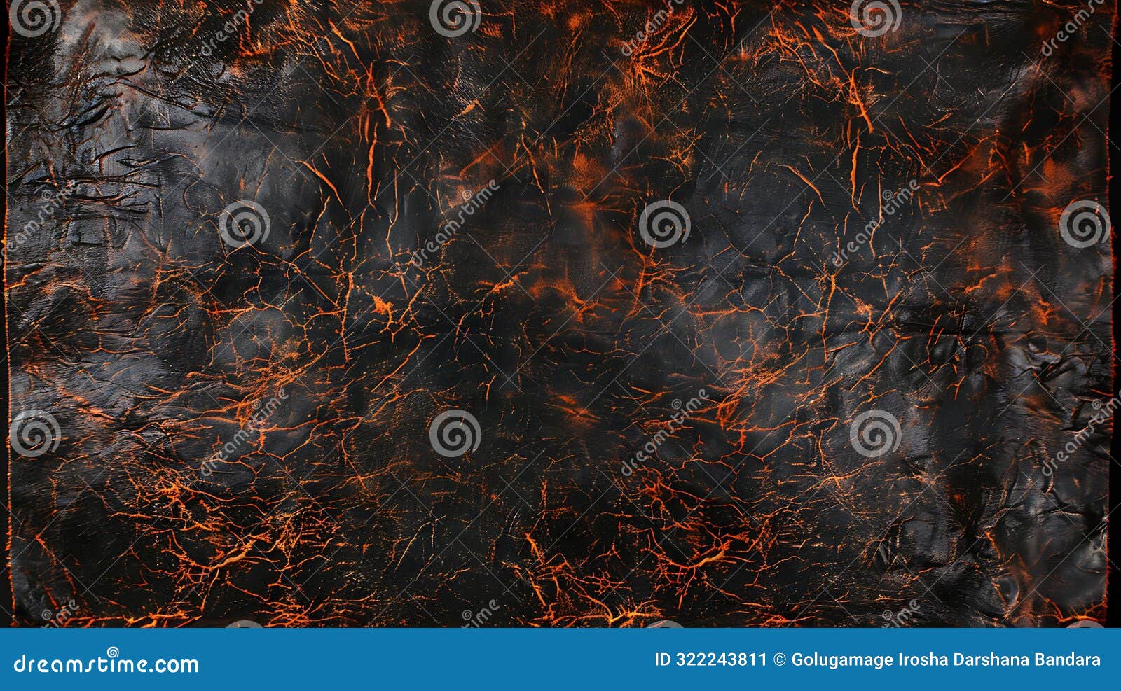 Genuine Leather Texture Background in Dark Brown and Orange Stock ...