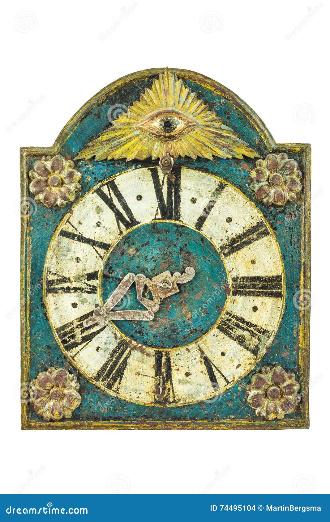 Medieval Clock On The Tower Stock Photography | CartoonDealer.com #18309416