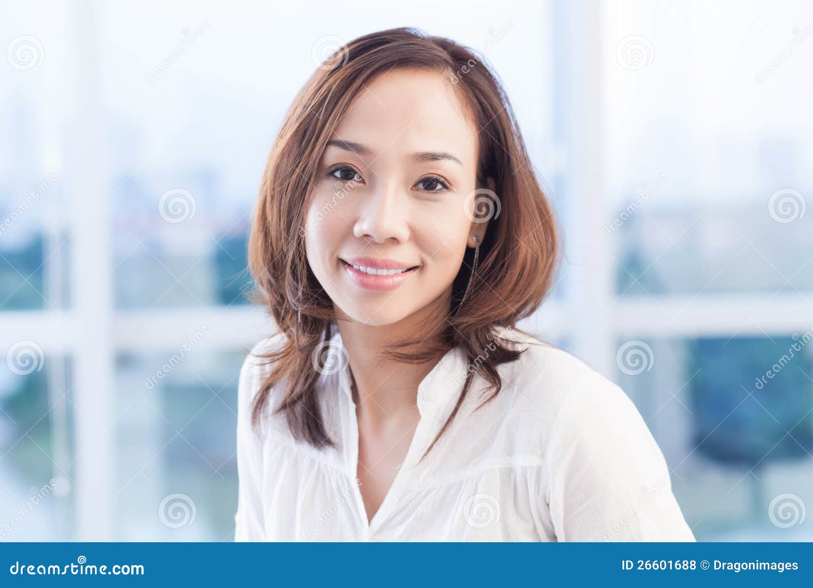 Genuine smile stock photo. Image of glamorous, elegance - 26601688