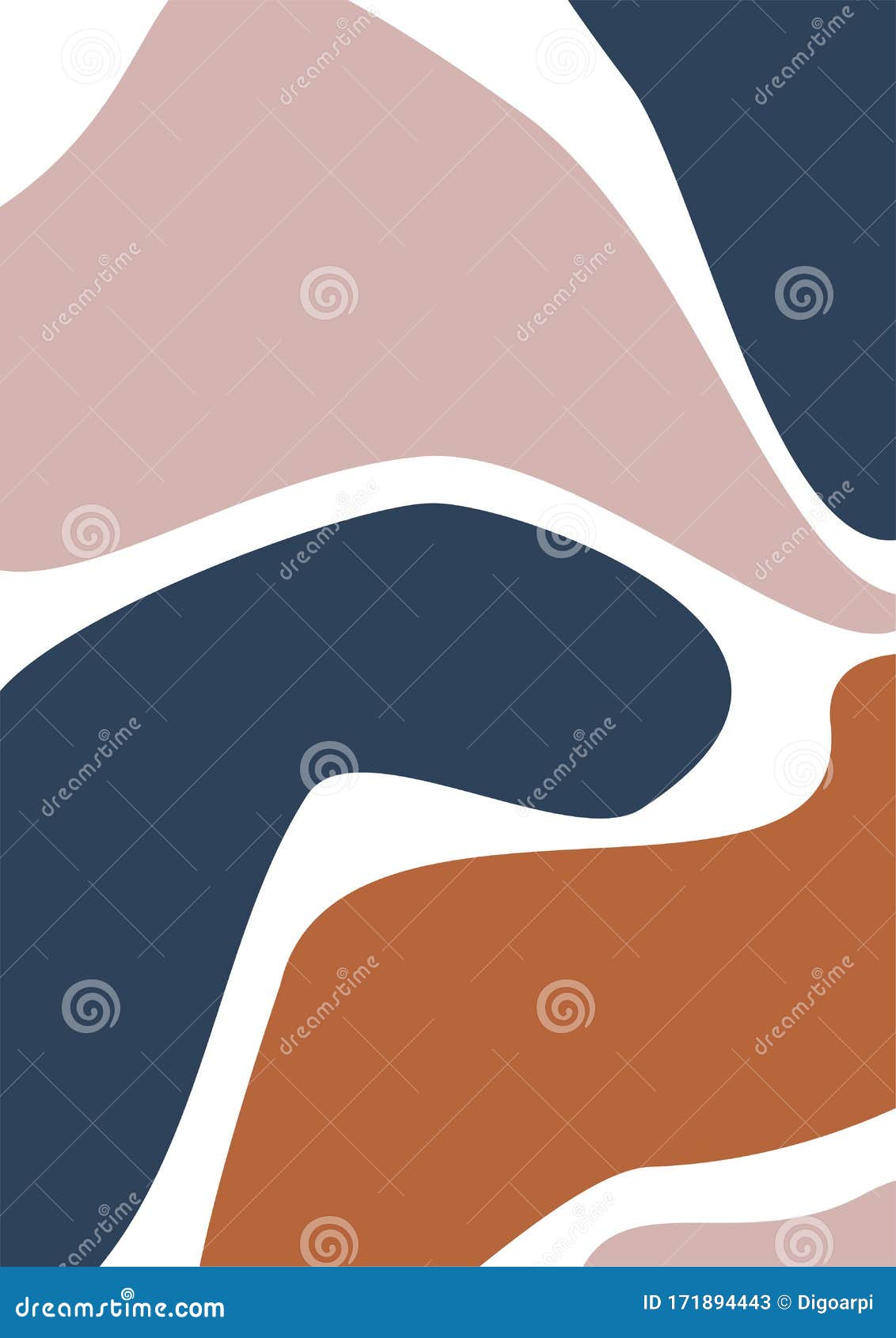 Geo Colors, Abstract Shape on White Background Stock Vector ...