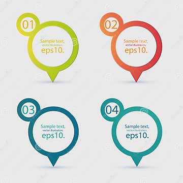Geo Tag Pin Icon Vector Set Stock Vector - Illustration of flat ...