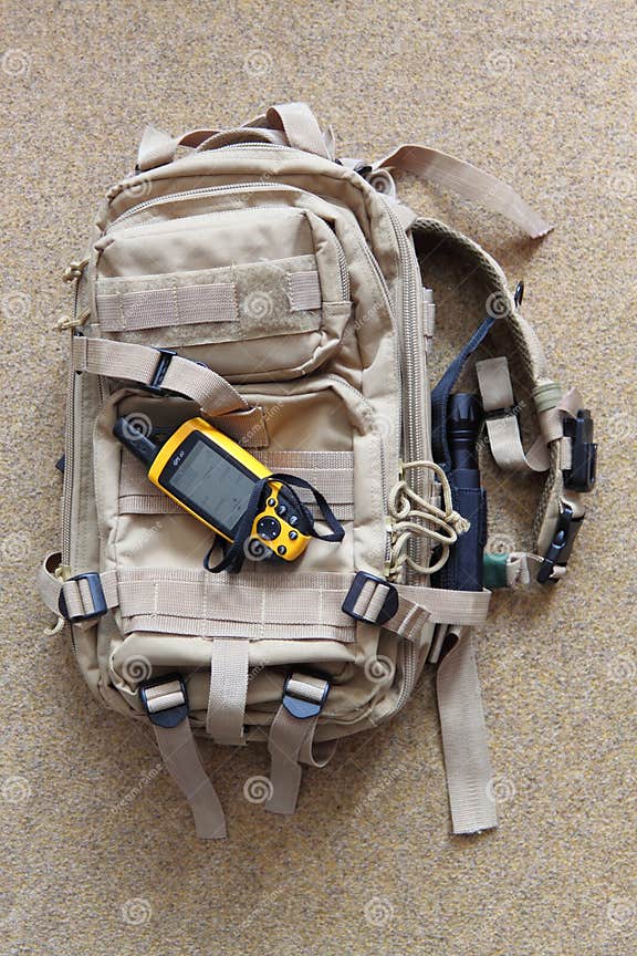 Geocaching gear stock photo. Image of backpack, travel - 17325578