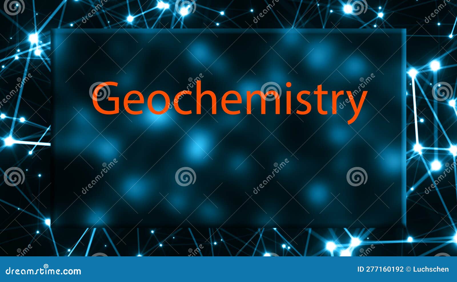 Geochemistry the Study of the Chemical Composition Stock Photo - Image ...