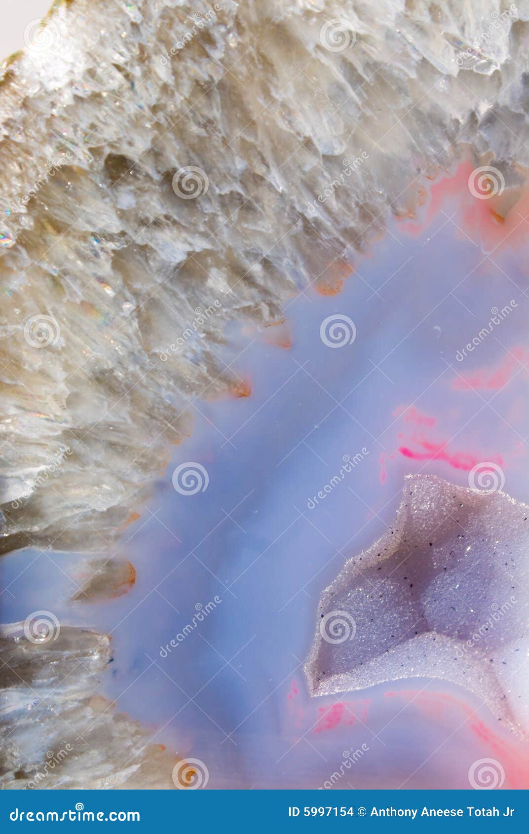 Geode Crystals (lt blue) stock photo. Image of blue, brilliance - 5997154