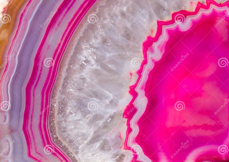 Geode Crystals (Pink) stock image. Image of geology, background - 5997169