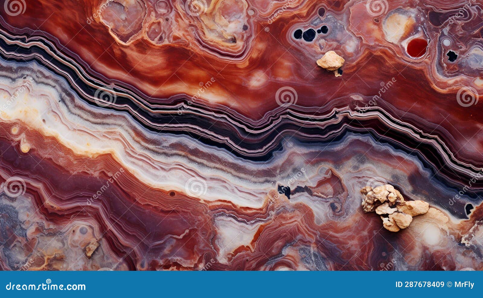 Geode Natural Rock, Crystal Formation, Texture Stock Illustration ...