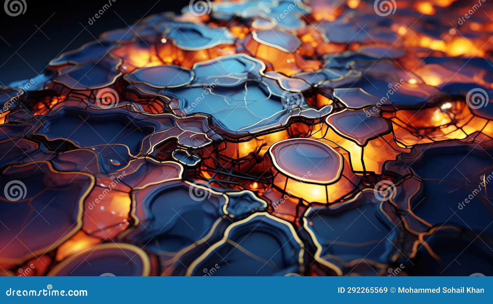 Geode Pattern Crystals Contour Abstract Art Background Stock Image ...