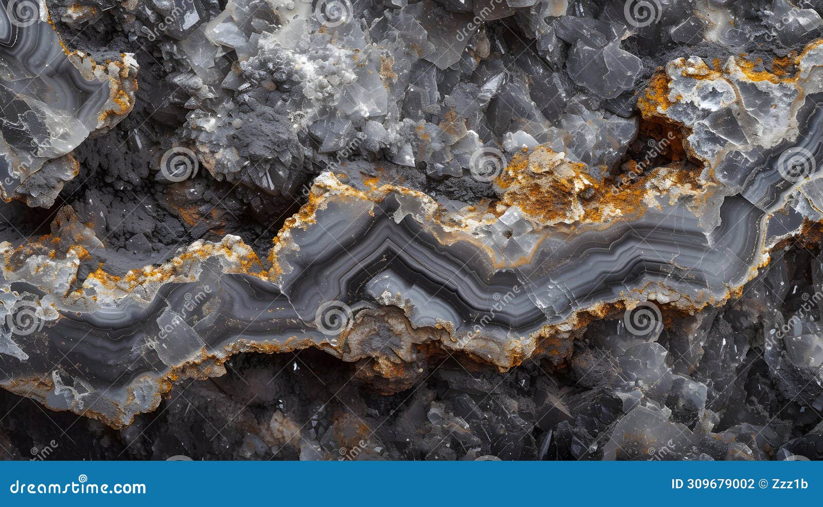 Geode Rock Texture, Background and Wallpaper Stock Photo - Image of ...