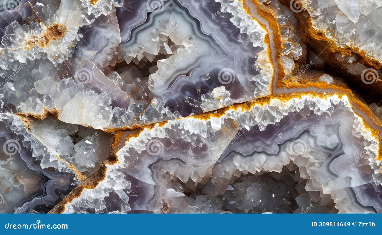 Geode Rock Texture, Background and Wallpaper Stock Image - Image of ...